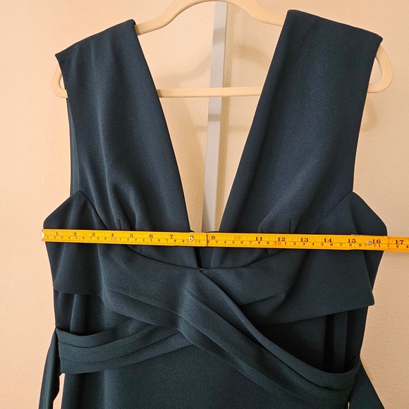 BHLDN | Dresses | Bhldn Womens Danica Tie Back Teal Sleeveless Sheath ...